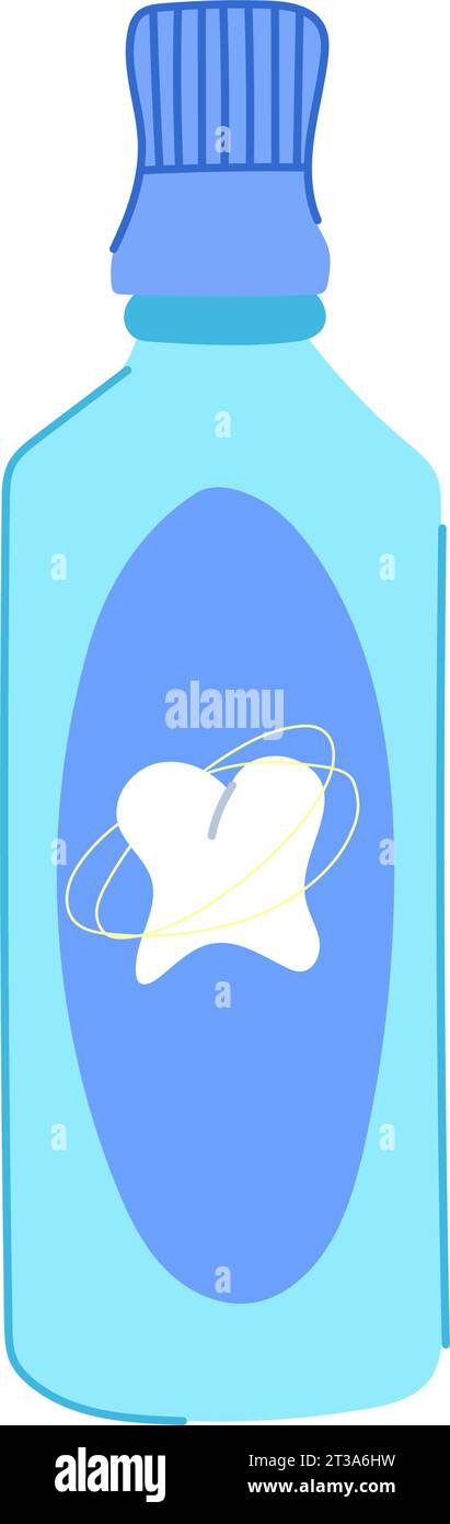 mouth mouthwash cartoon vector illustration Stock Vector Image & Art ...