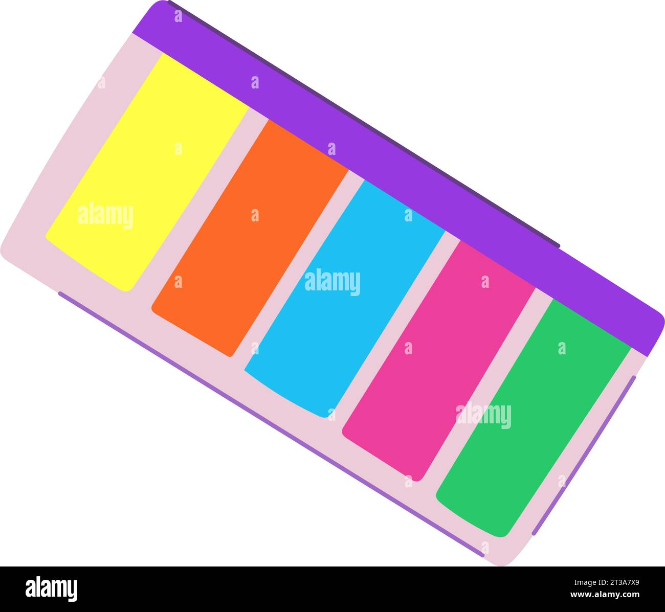 pin note sticker cartoon vector illustration Stock Vector Image & Art ...