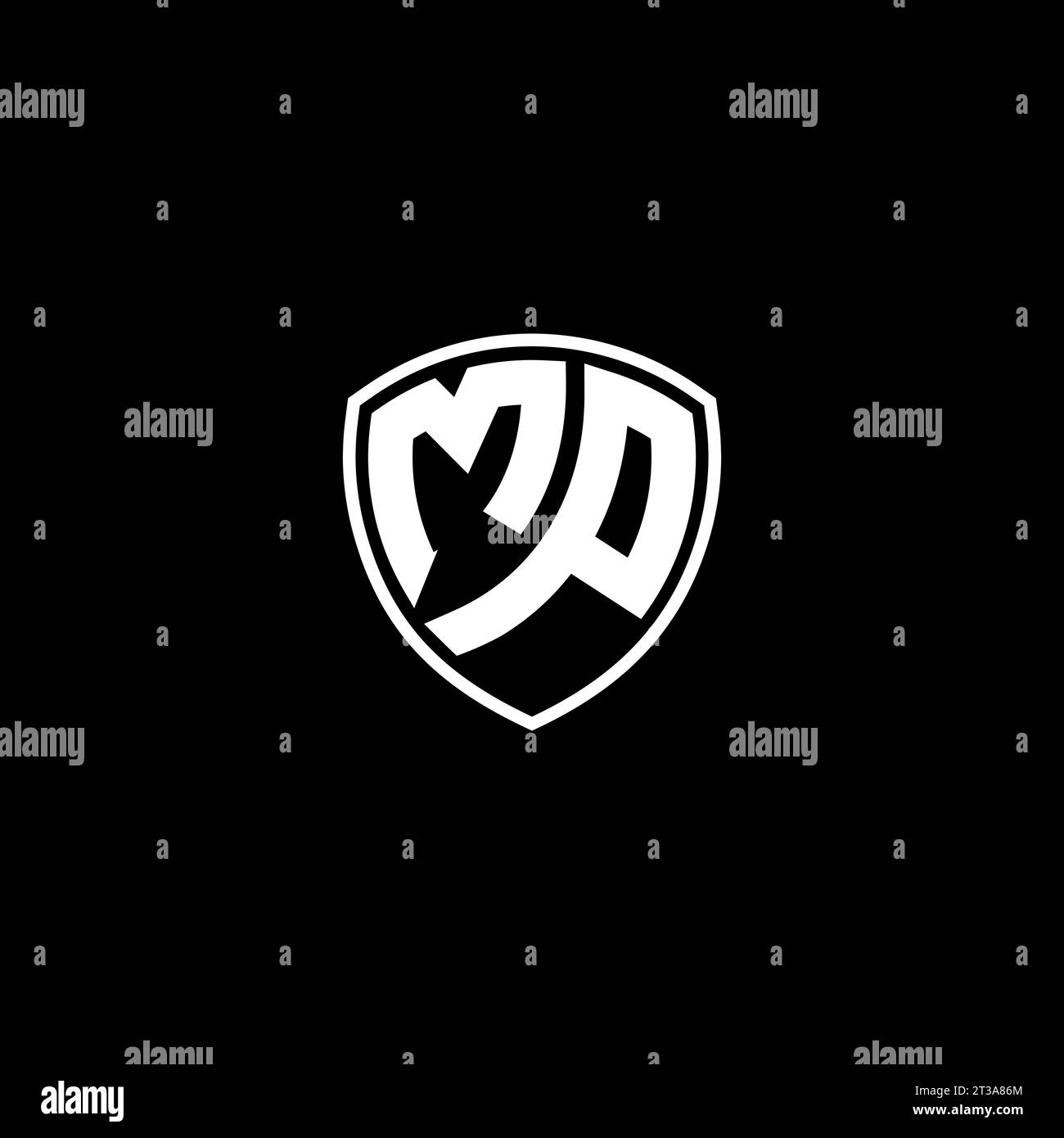 MP logo monogram emblem style with shield shape design template ideas Stock Vector Image & Art ...