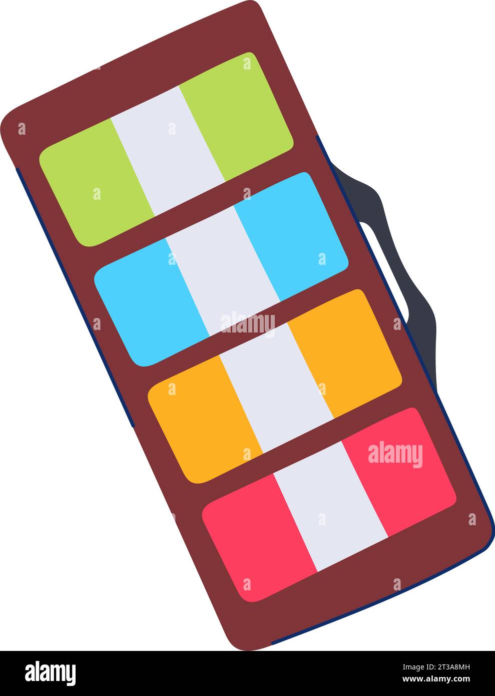 notice note sticker cartoon vector illustration Stock Vector Image ...