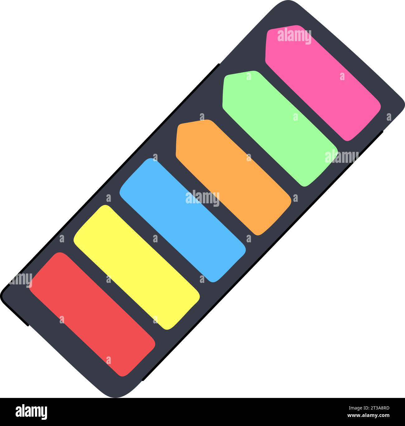 post note sticker cartoon vector illustration Stock Vector Image & Art ...