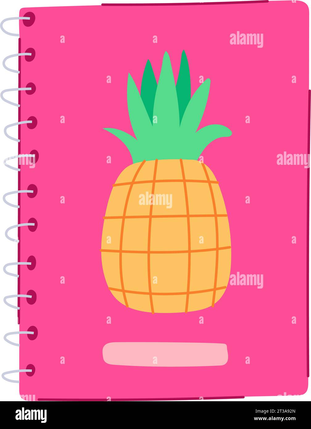 notebook notebook cartoon vector illustration Stock Vector Image & Art ...