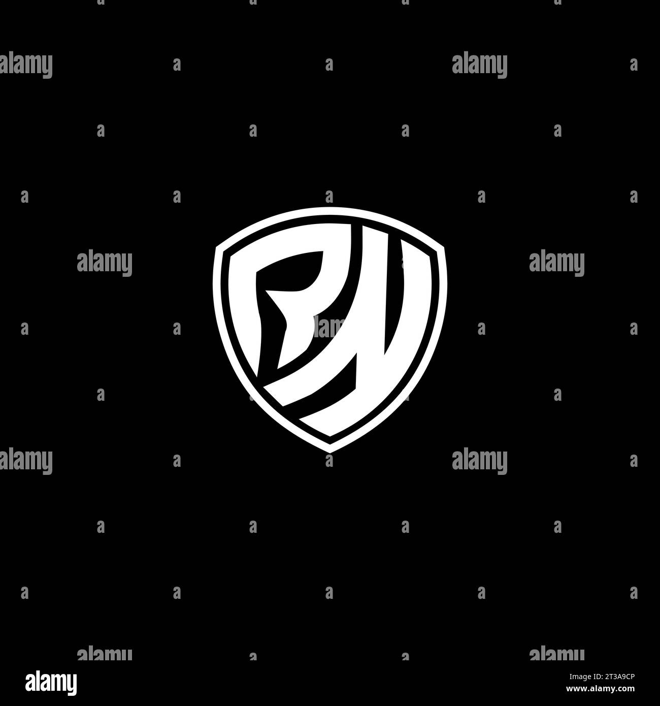 RN logo monogram emblem style with shield shape design template ideas ... RN logo monogram emblem style with shield shape design template ideas ...