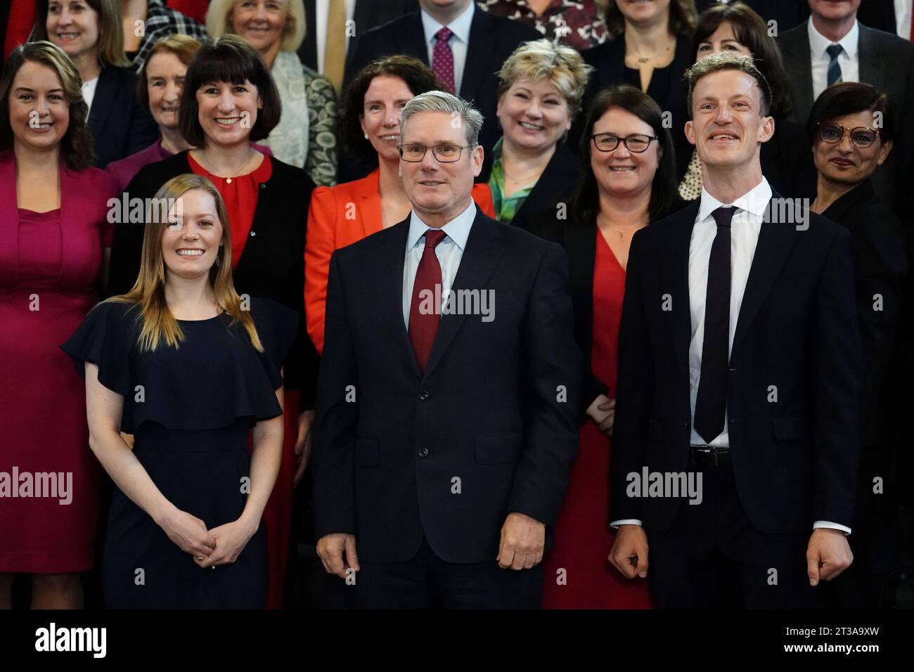 Labour leader Keir Starmer and the Parliamentary Labour Party welcome ...