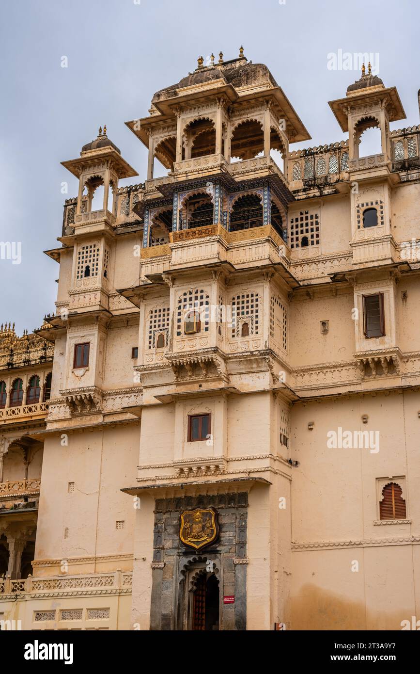 Exteriors and Interior views of the World famous City Palace in Udaipur ...