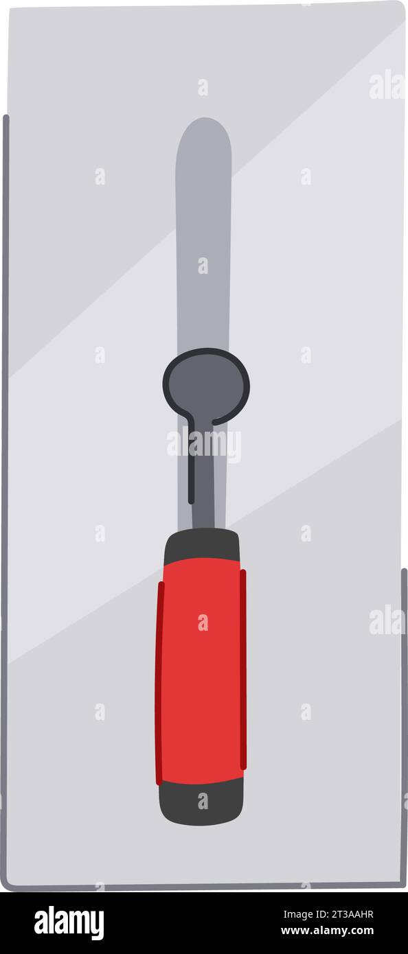 equipment trowel cartoon vector illustration Stock Vector Image & Art ...
