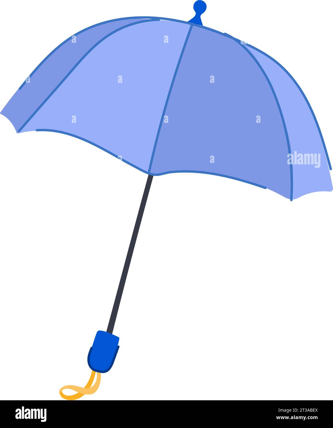 parasol umbrella cartoon vector illustration Stock Vector Image & Art ...