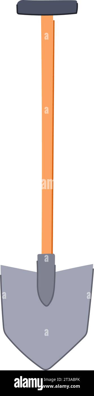 gardening shovel cartoon vector illustration Stock Vector Image & Art ...