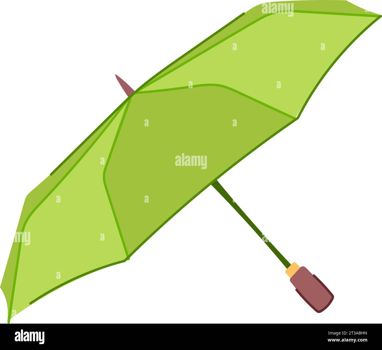 object umbrella cartoon vector illustration Stock Vector Image & Art ...