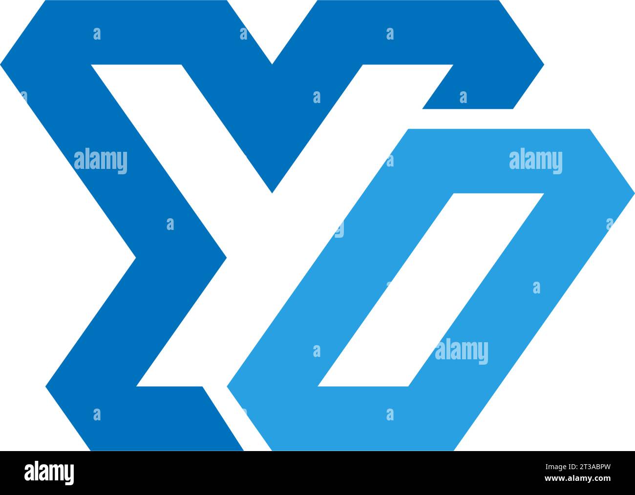 Yo negative space logo hi-res stock photography and images - Alamy