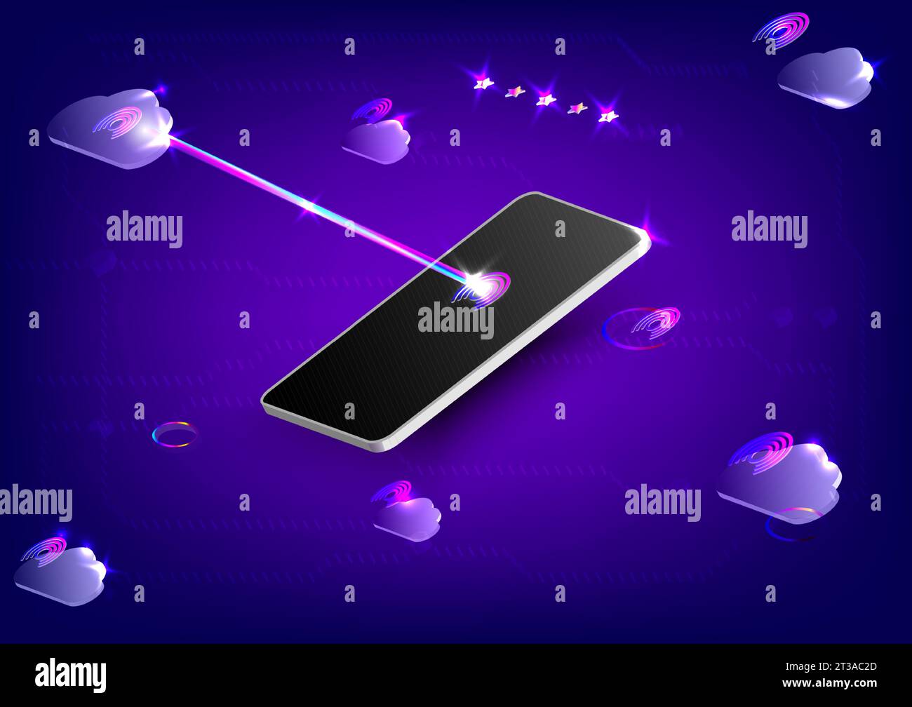 Abstract Backgrounds Networking Communication Connection Cloud Innovation Upload File Icon 3611