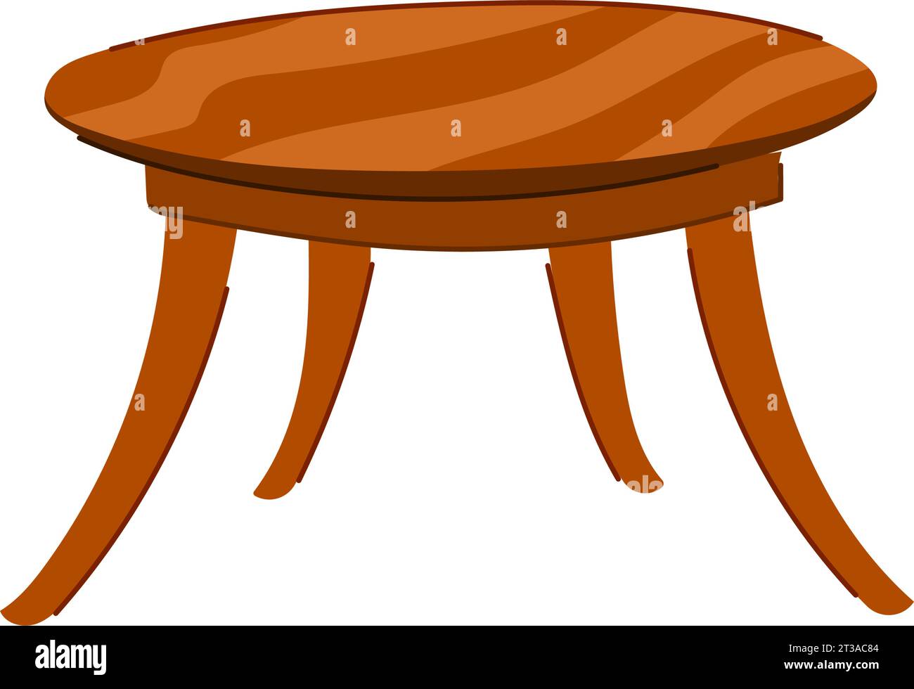 board wood table cartoon vector illustration Stock Vector Image & Art ...