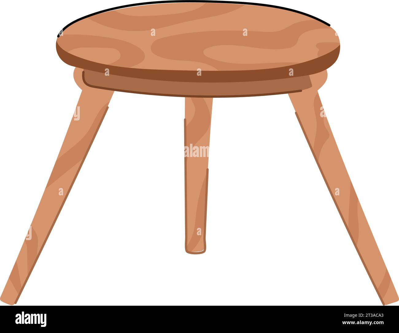 wood table cartoon vector illustration Stock Vector Image & Art - Alamy