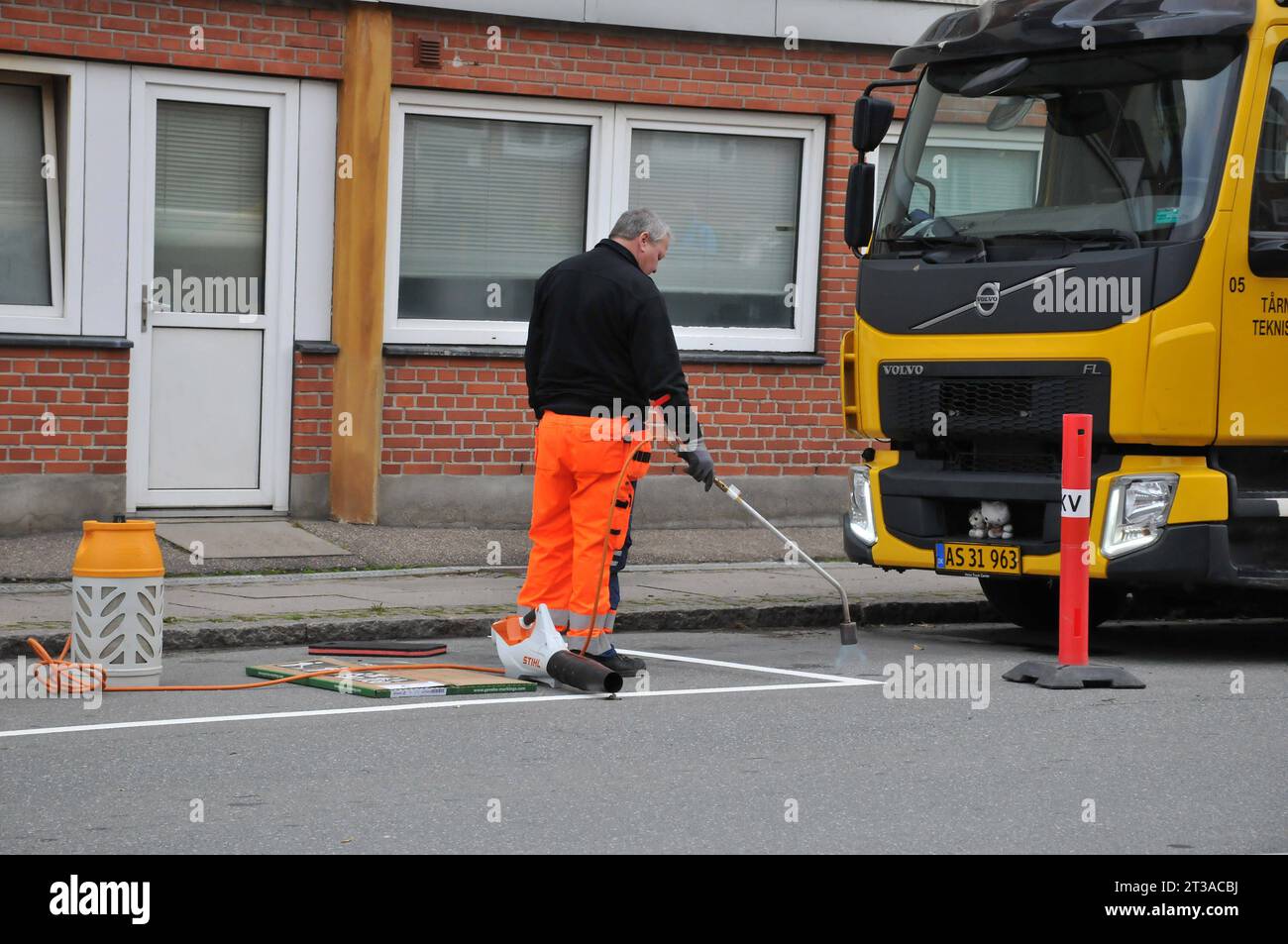 Copenhagen, Denmark /24 October. 2023/. Local coun cil tech branch in ...