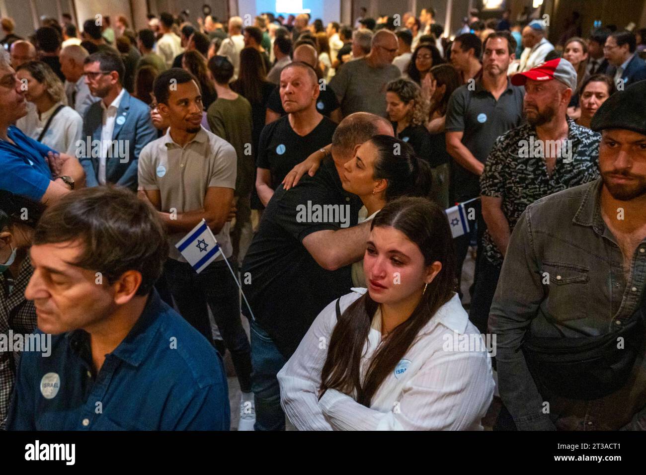Bangkok, Thailand. 24th Oct, 2023. Several hundred members of the ...