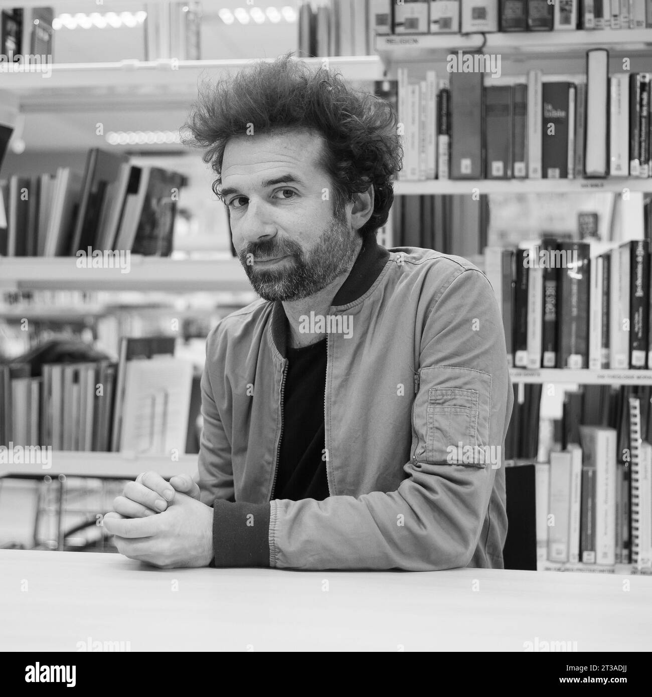 French film director Cyril Dion poses during the portrait session at ...