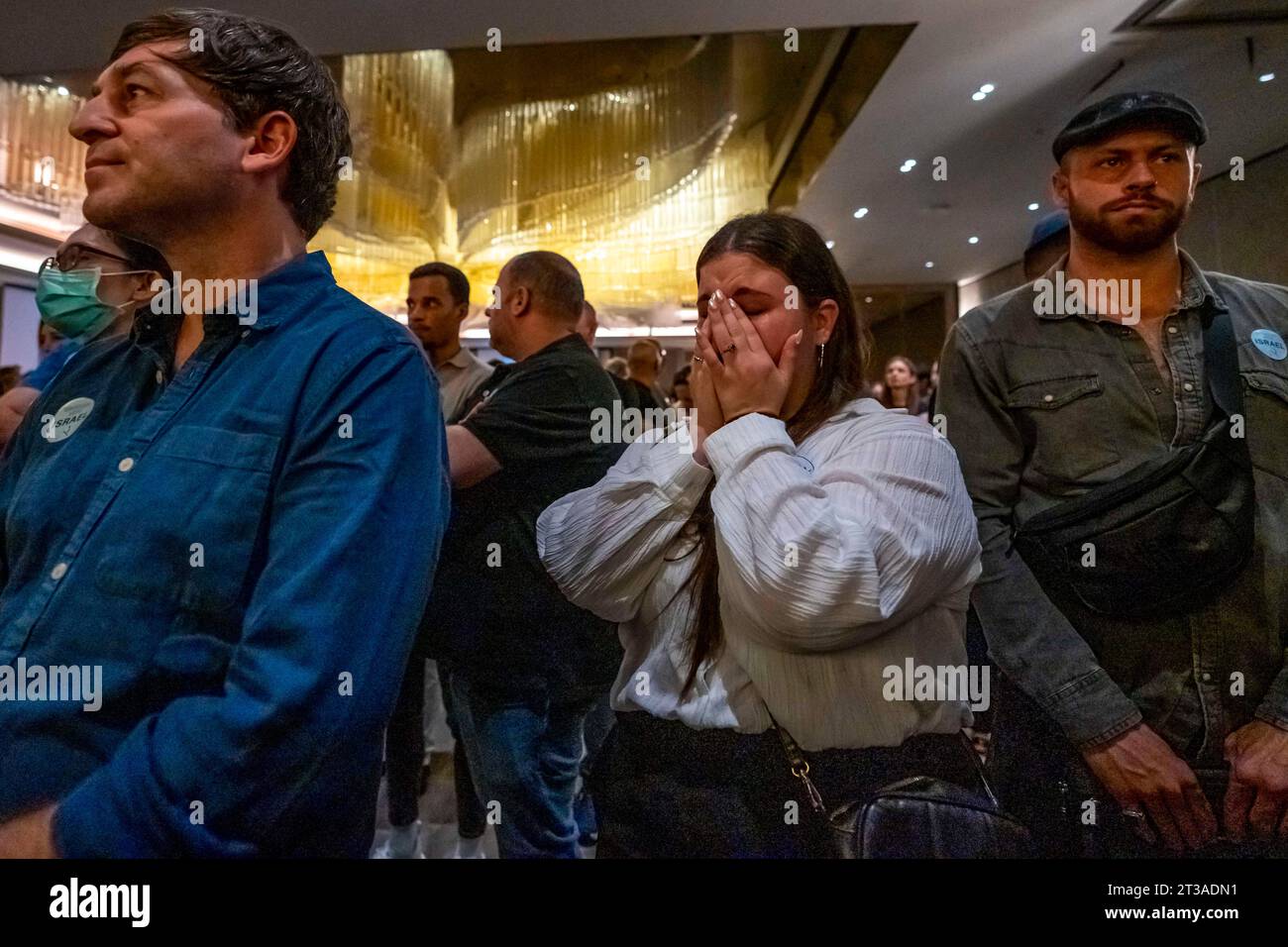 Bangkok, Thailand. 24th Oct, 2023. Several hundred members of the ...