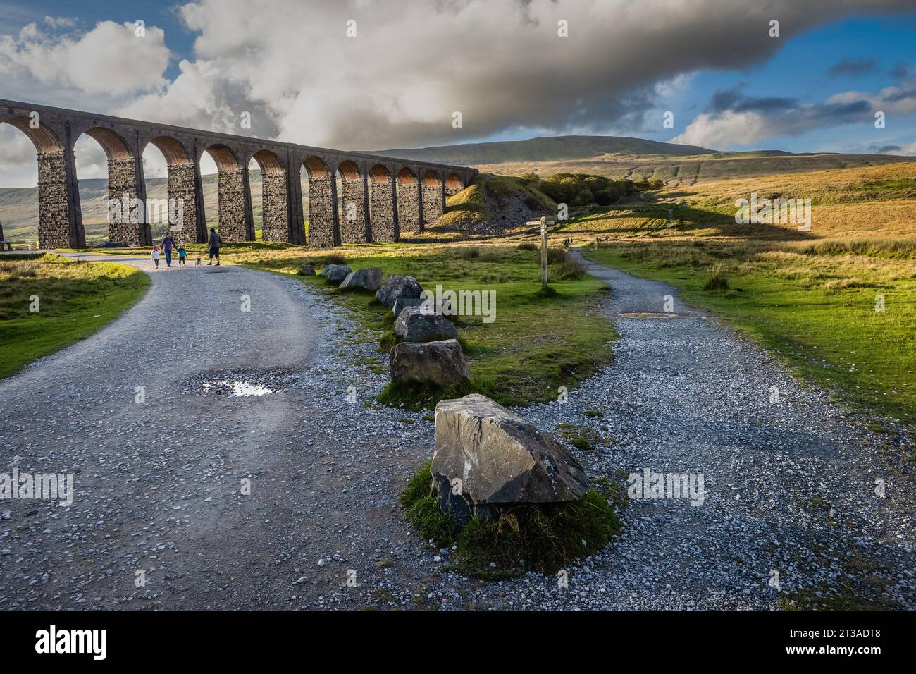 22.10.23 Ribblehead, North Yorkshire, UK. Ribblehead Viaduct and ...