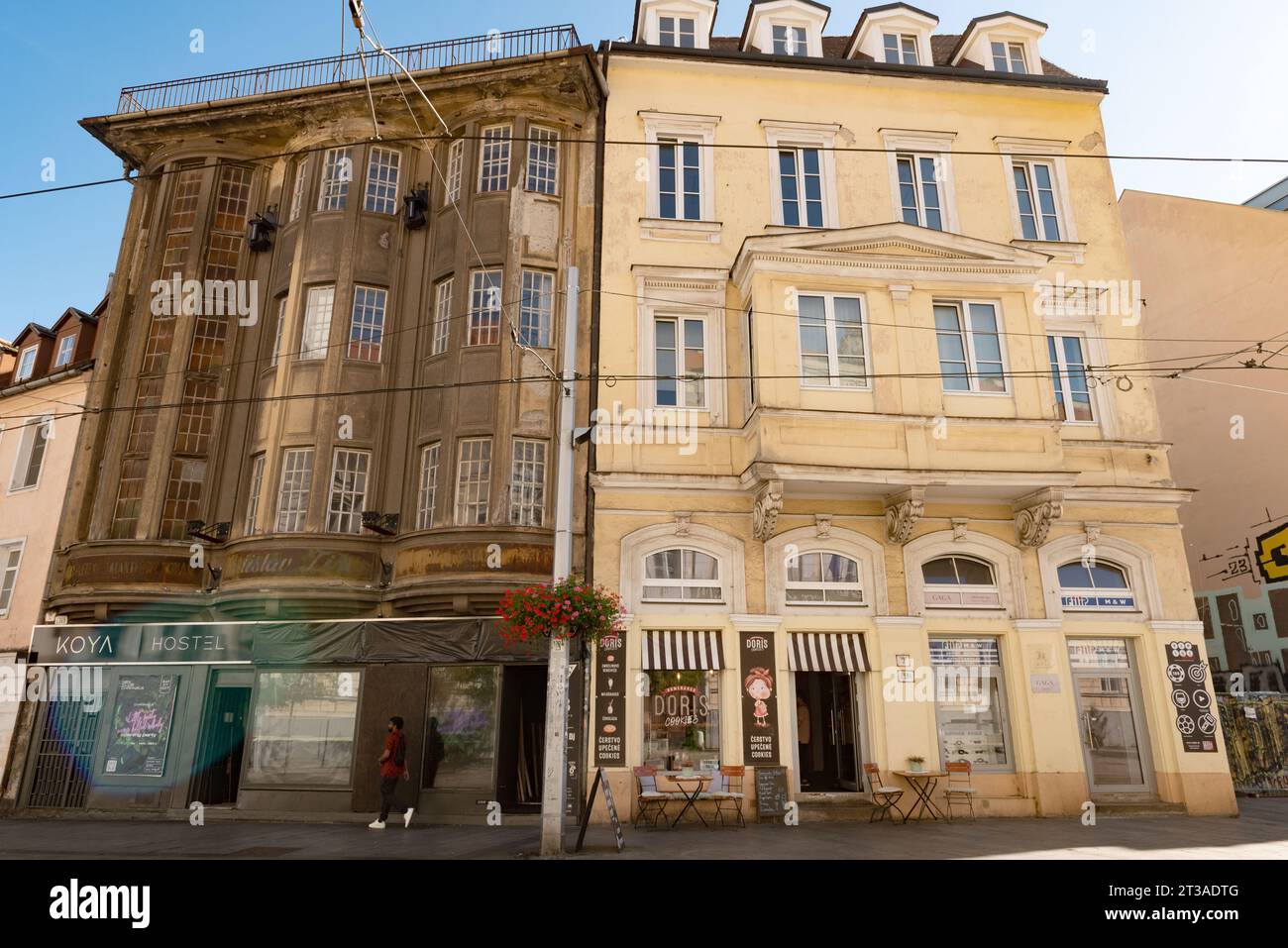 Bratislava, Slovakia. October 2nd 2023 Doris Cookies Cafe, Part of the ...