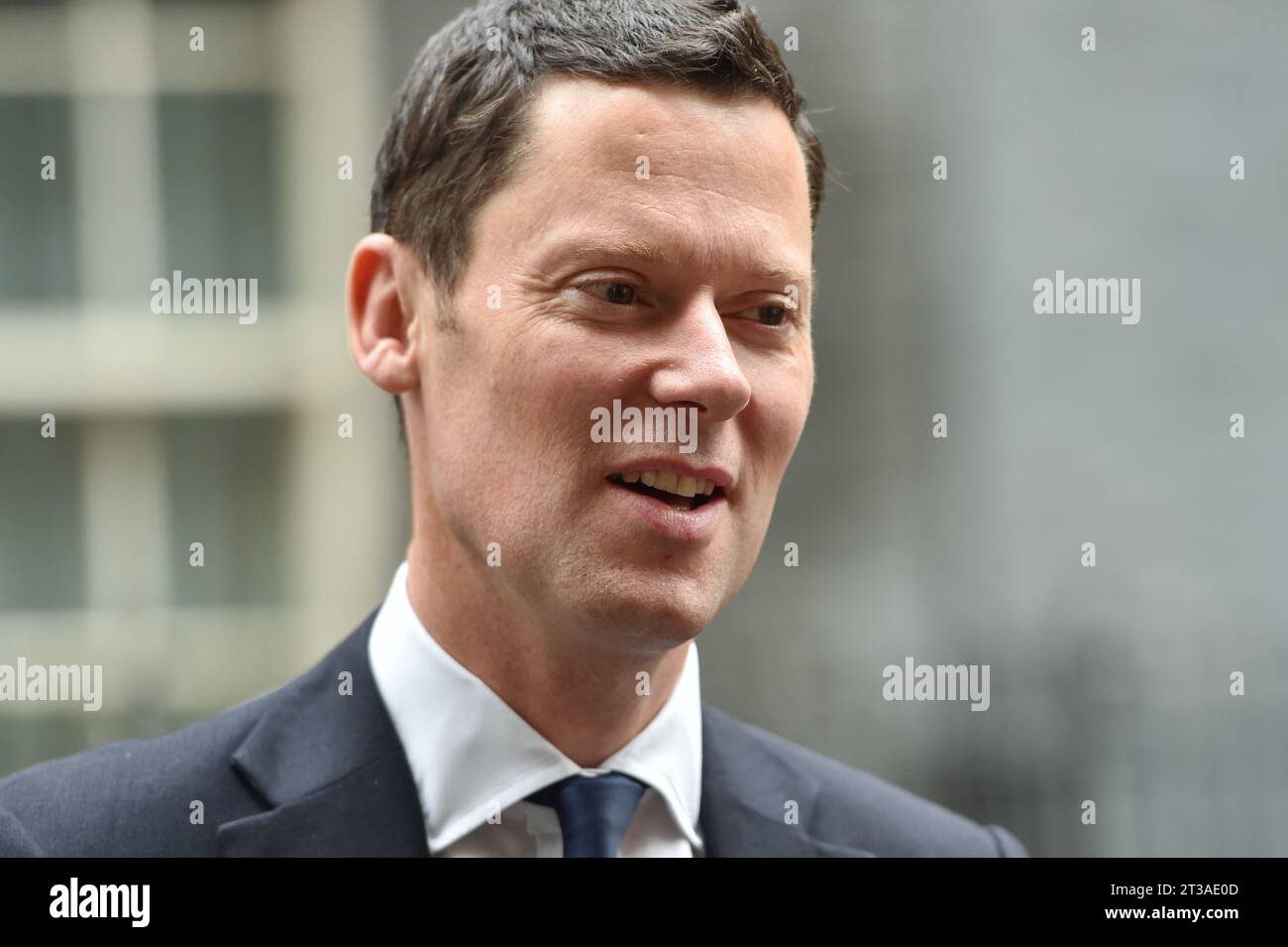London, England, UK. 24th Oct, 2023. Justice Secretary ALEX CHALK ...