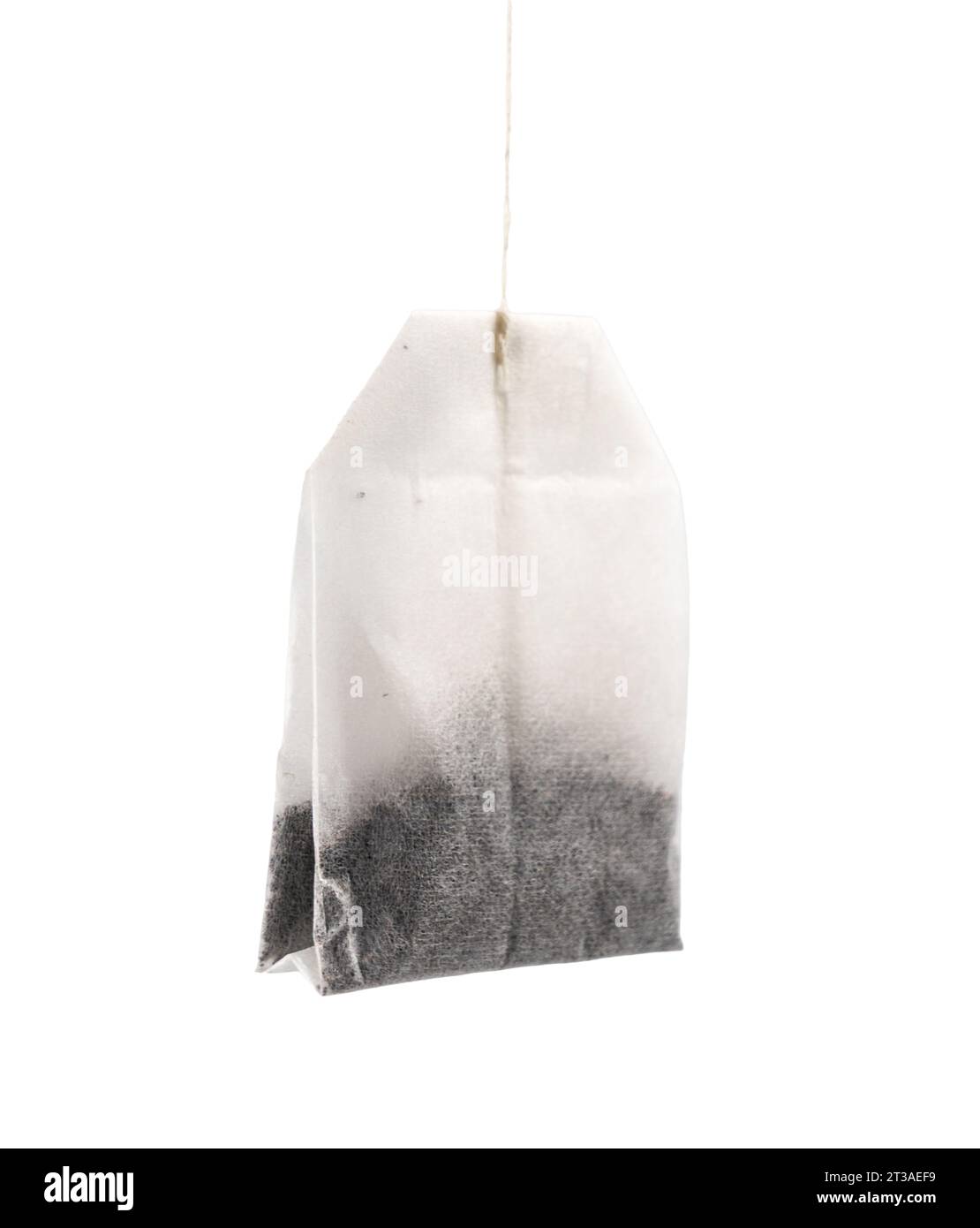 a tea bag on a transparent background Stock Photo - Alamy