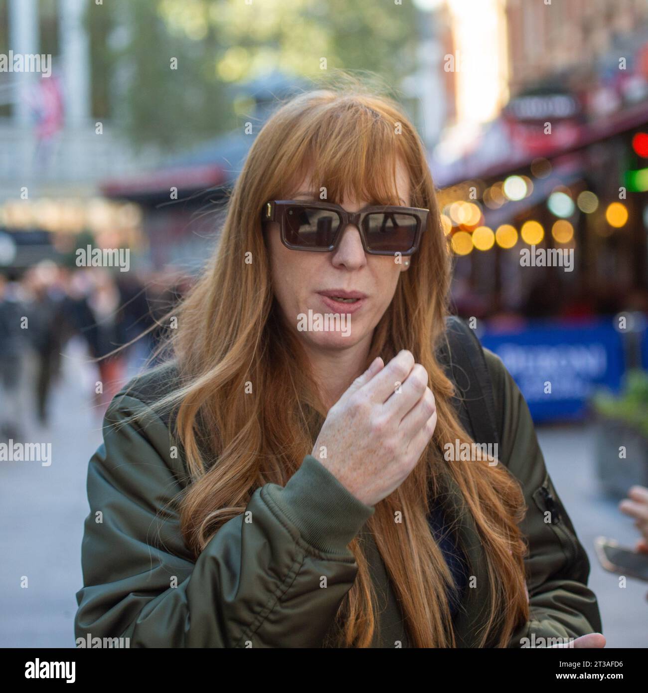 London, England, UK. 24th Oct, 2023. Shadow Secretary of State for ...