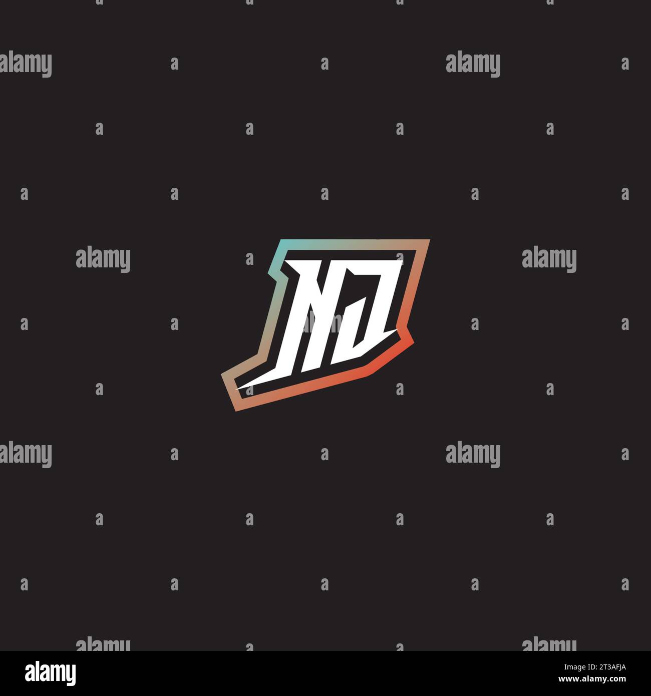 Nj letter Stock Vector Images - Alamy