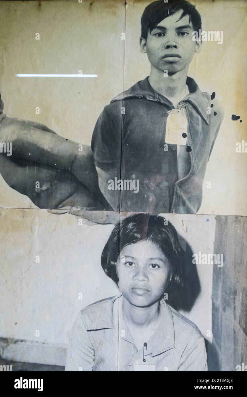 Cambodia, Phnom Penh, Tuol sleng genocide museum Stock Photo - Alamy