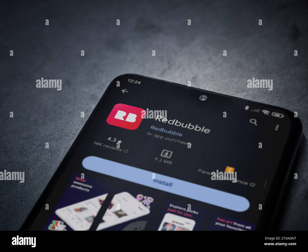 Redbubble logo hi-res stock photography and images - Alamy