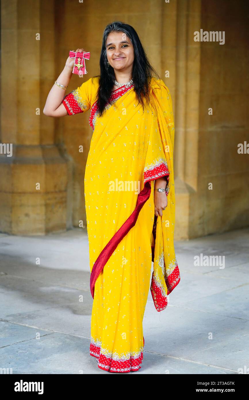 Dr. Parvinder Aley, after being made an Officer of the Order of the ...