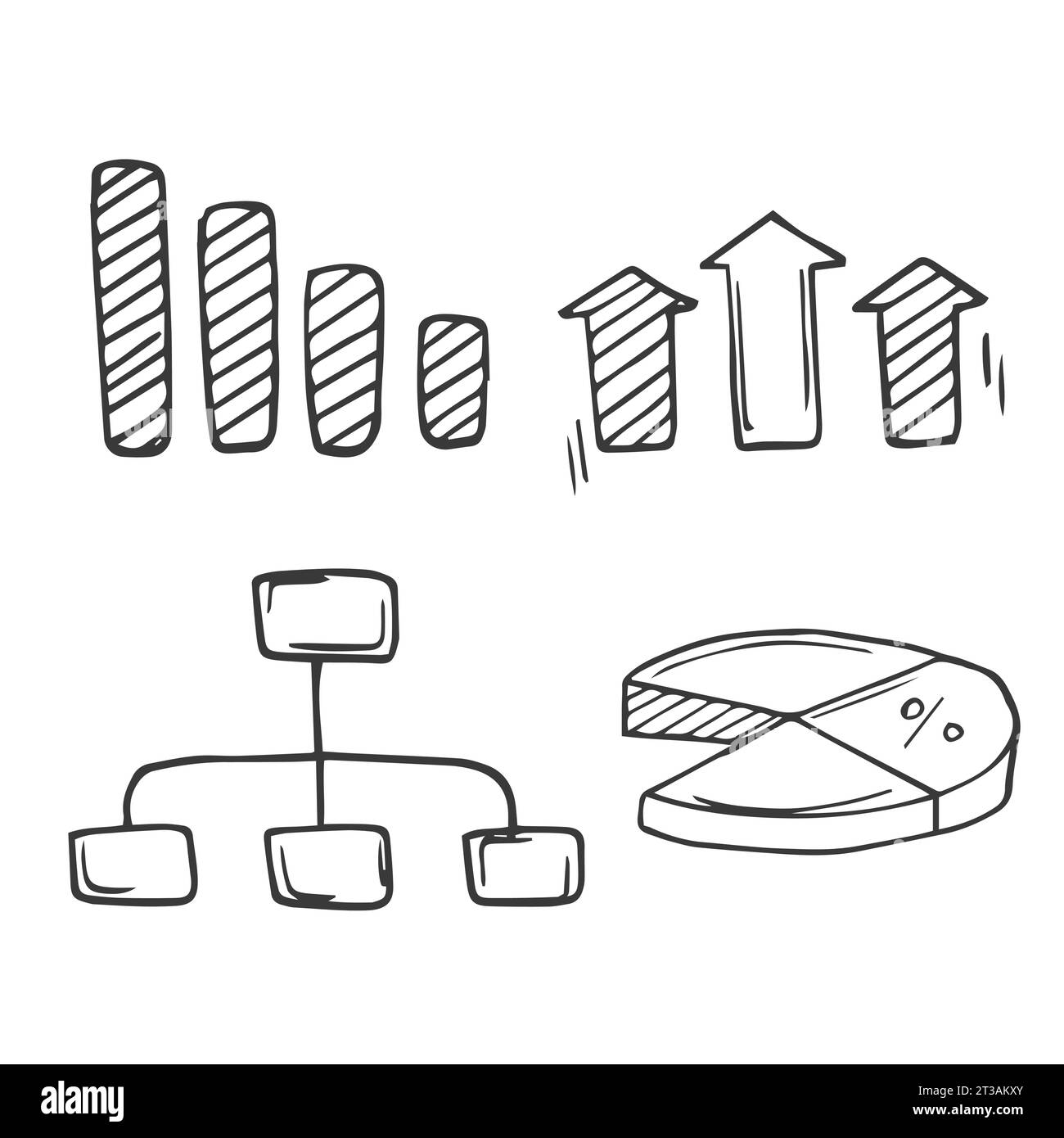 Number chart infographic Black and White Stock Photos & Images - Alamy