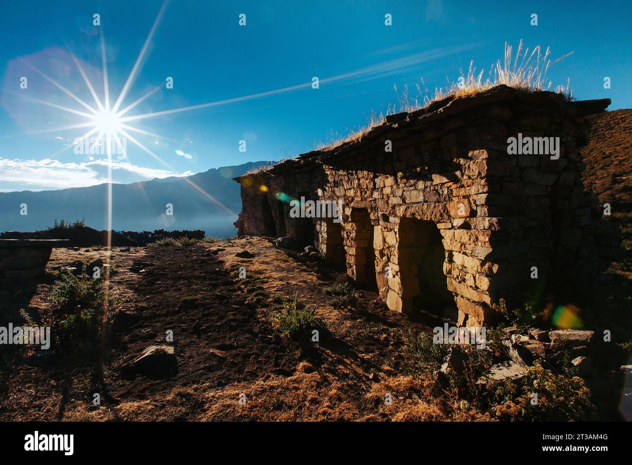 Pre-Inca ruins of Rupac, in Lima Peru Stock Photo - Alamy