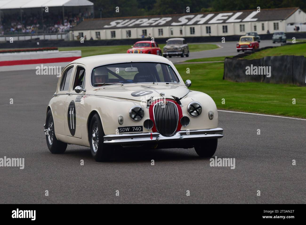 Anthony Reid, Simon Lewis, Lister-Jaguar Mk1, St Mary’s Trophy Race ...