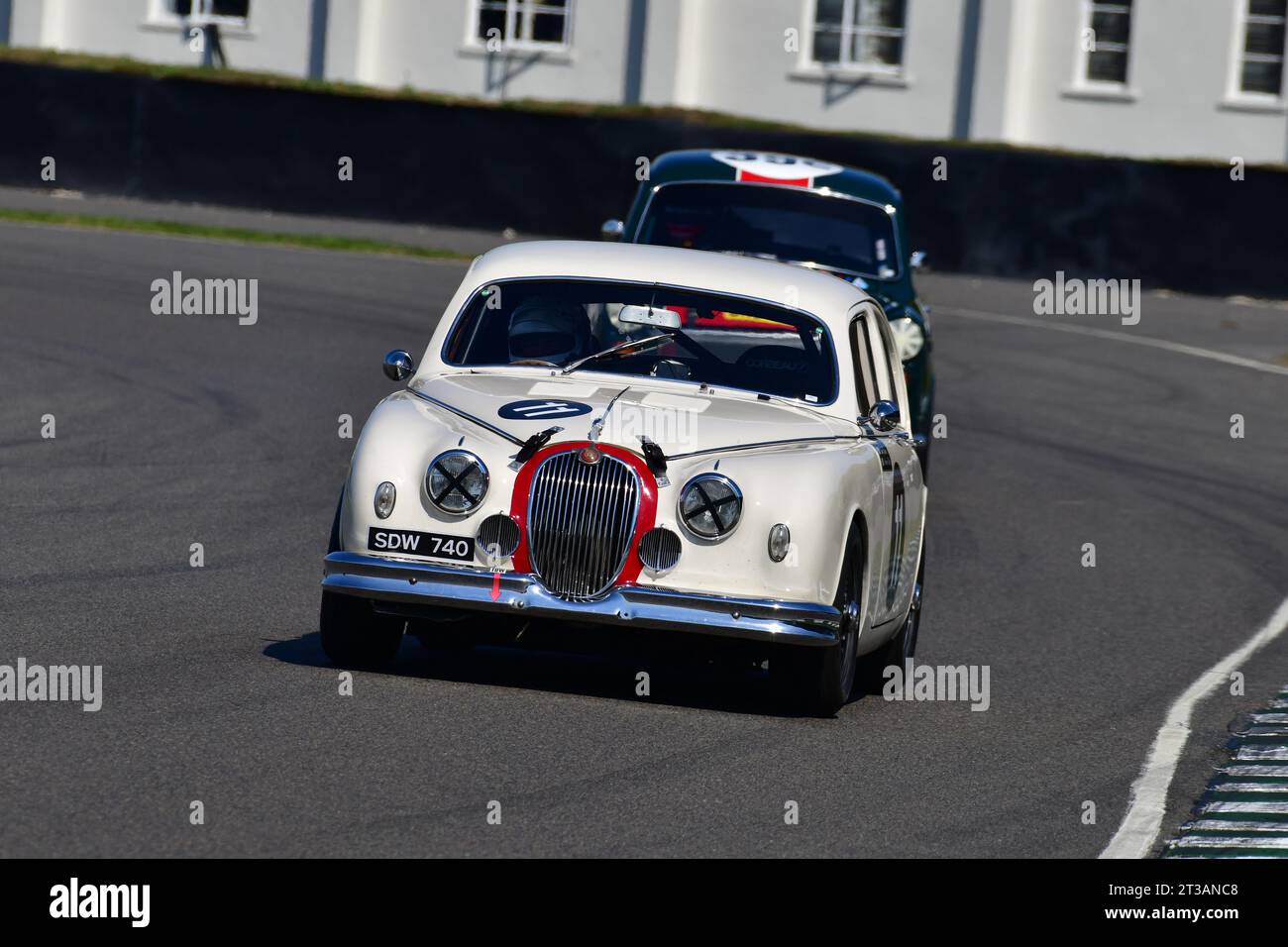 Anthony Reid, Simon Lewis, Lister-Jaguar Mk1, St Mary’s Trophy Race ...