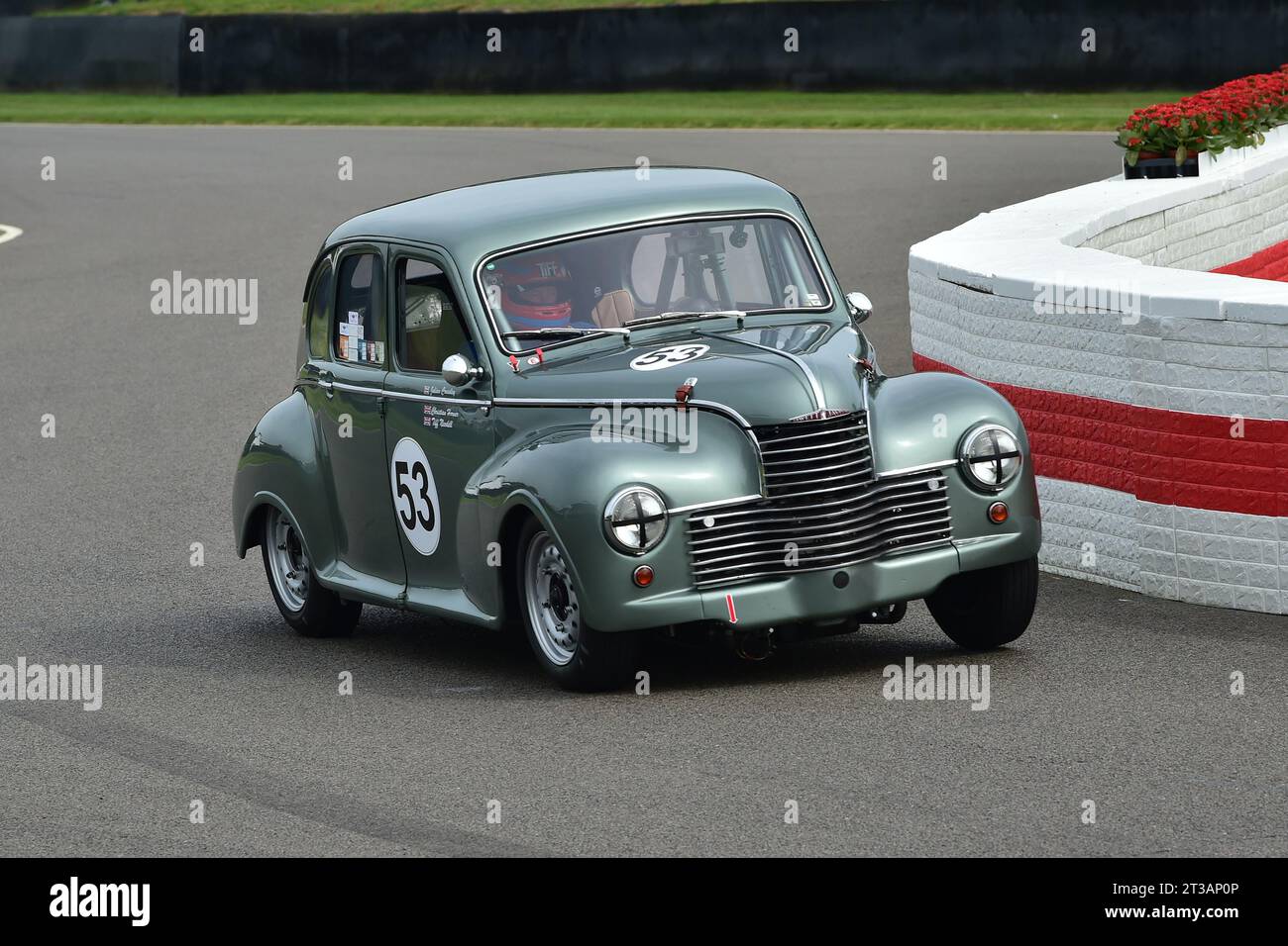 Tiff Needell, Julian Crossley, Jowett Javelin, St Mary’s Trophy Race ...