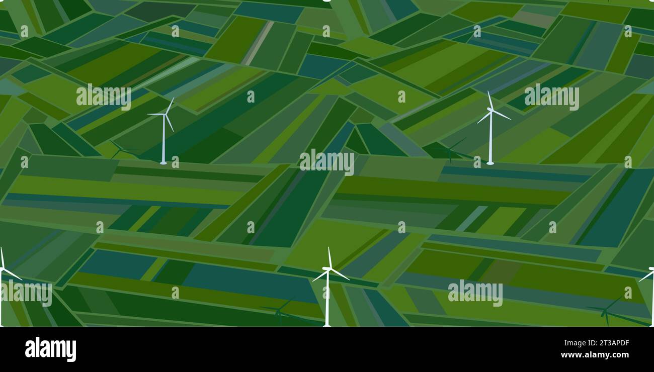 Windturbine vector vectors hi-res stock photography and images - Alamy