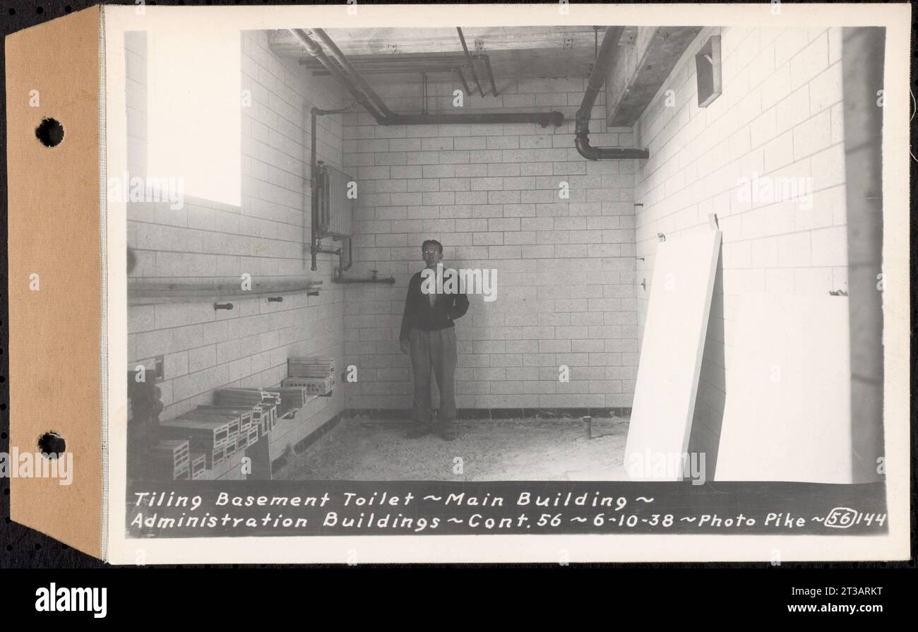 Contract No. 56, Administration Buildings, Main Dam, Belchertown ...