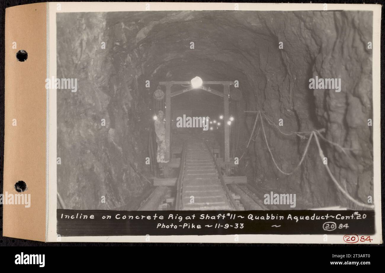 Contract No. 20, Coldbrook-Swift Tunnel, Barre, Hardwick, Greenwich ...