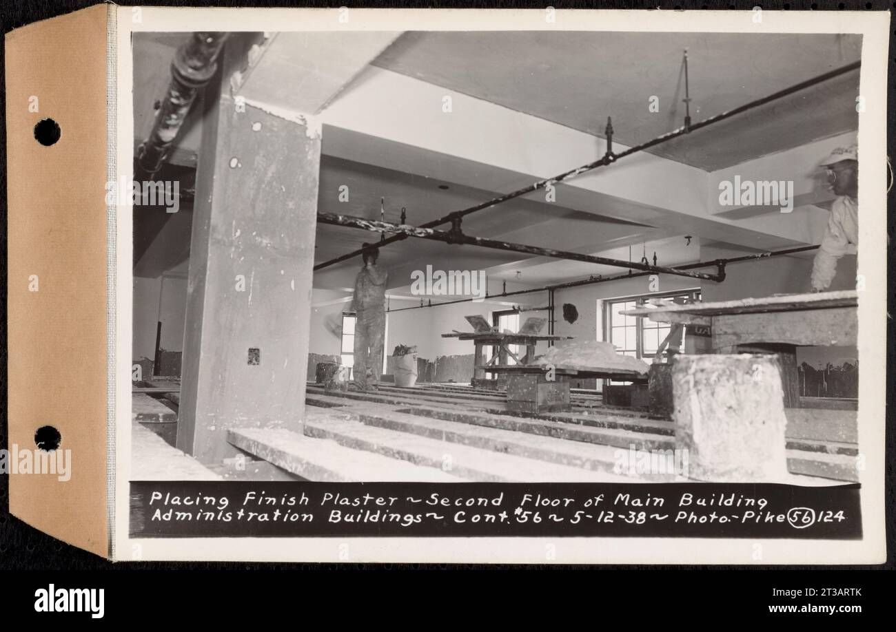 Contract No. 56, Administration Buildings, Main Dam, Belchertown ...