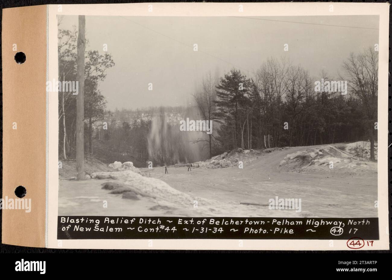 Contract No. 44, Extension of Belchertown-Pelham Highway, New Salem ...