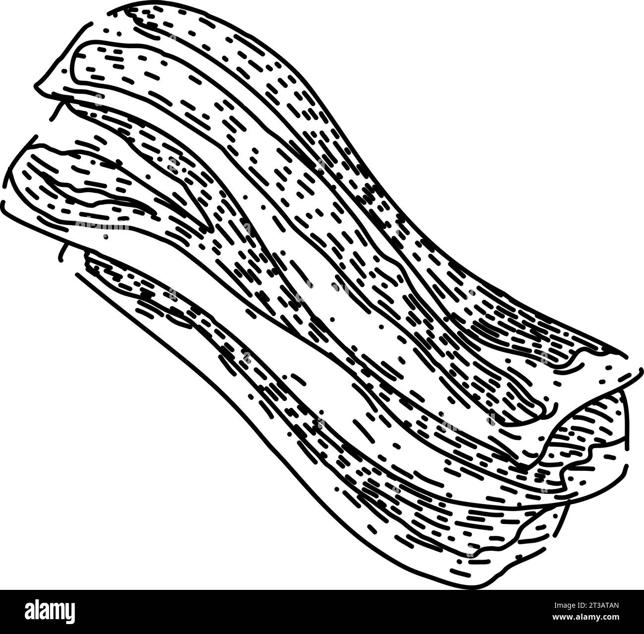 Raw Meat Sketch Hand Drawn Vector Stock Vector Image And Art Alamy