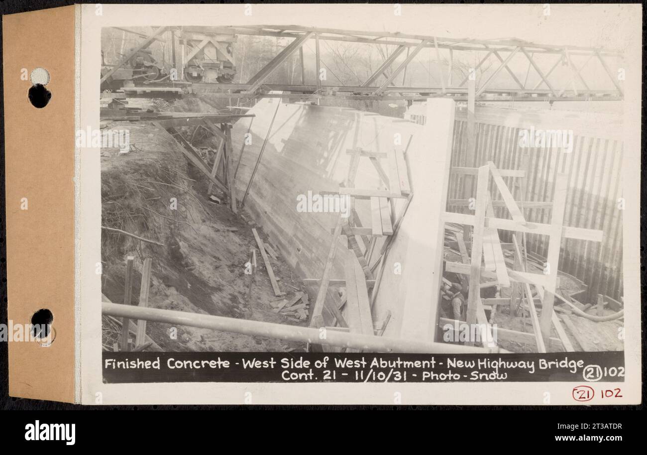 Contract No. 21, Portion of Ware-Belchertown Highway, Ware and ...