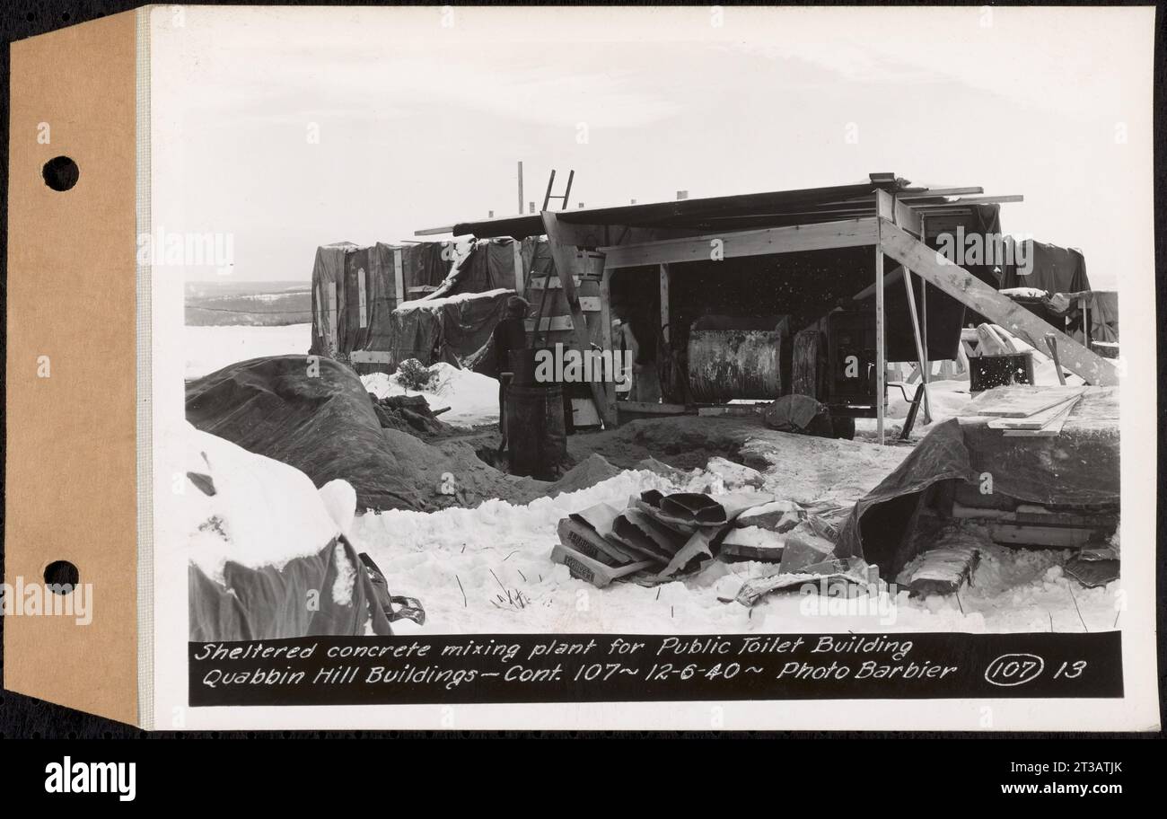 Contract No. 107, Quabbin Hill Recreation Buildings and Road, Ware ...