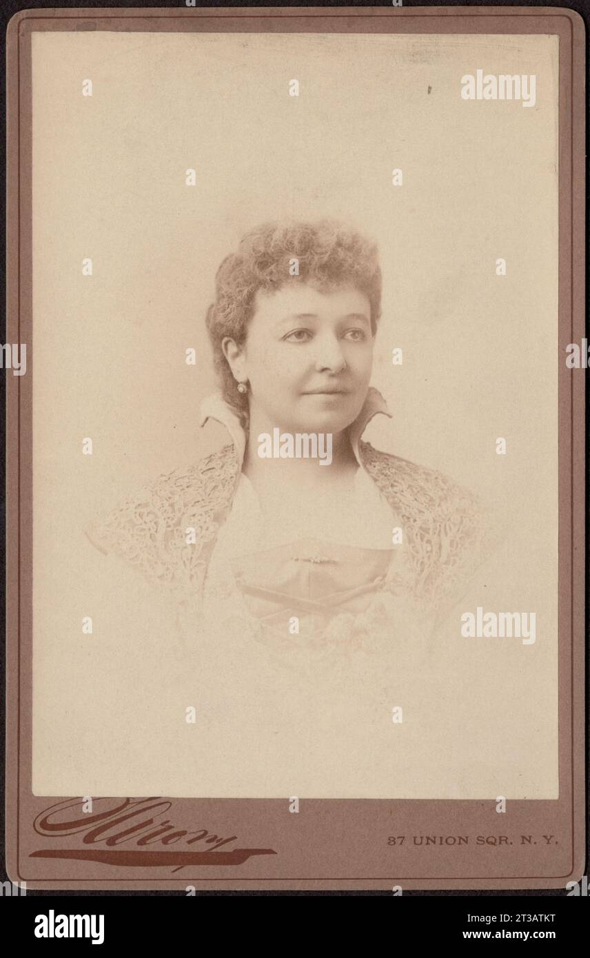 Emma Albani 1847-1930 Stock Photo - Alamy