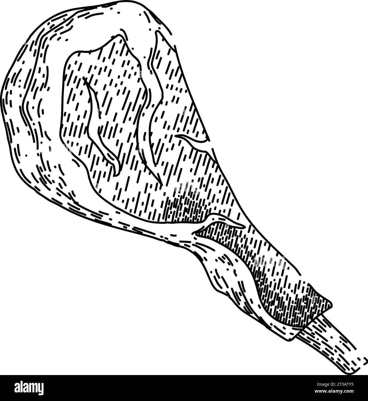 Beef Meat Sketch Hand Drawn Vector Stock Vector Image And Art Alamy 