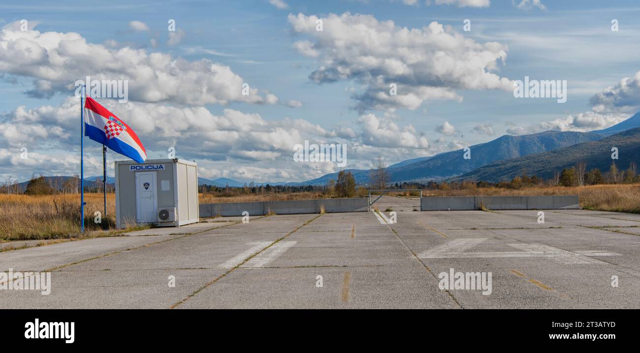 Zeljava Air Base in Zeljava, Croatia Stock Photo - Alamy