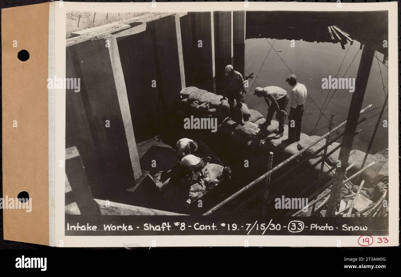 Contract No. 19, Dam and Substructure of Ware River Intake Works at ...