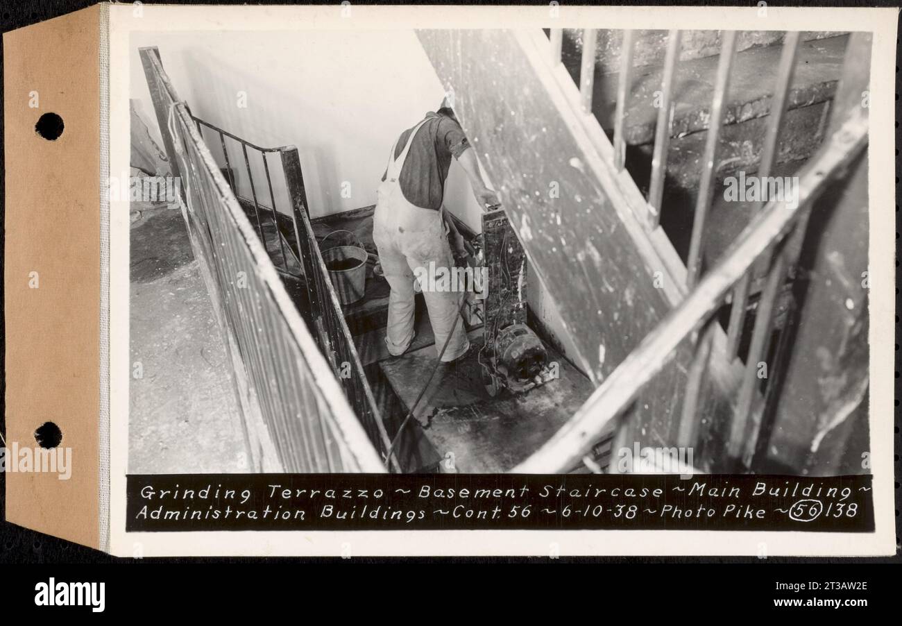 Contract No. 56, Administration Buildings, Main Dam, Belchertown ...