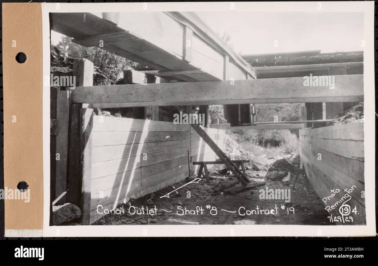 Contract No. 19, Dam and Substructure of Ware River Intake Works at ...