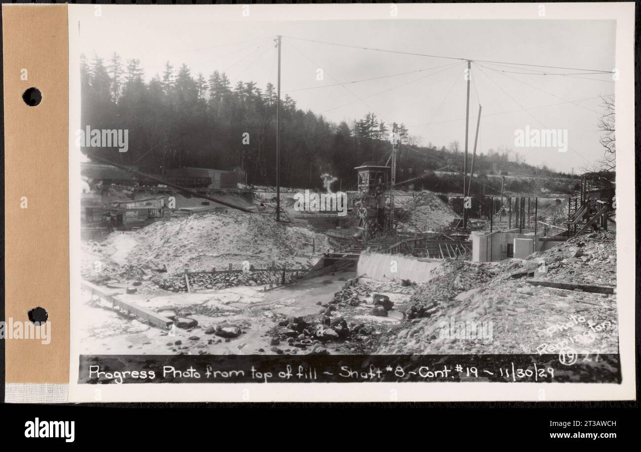 Contract No. 19, Dam and Substructure of Ware River Intake Works at ...